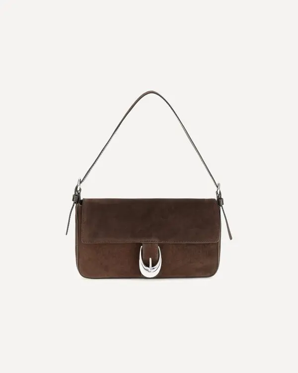 Staud Harlow Shoulder Bag - Brown