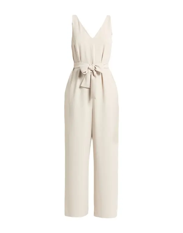 Armani Exchange Sleeveless Crepe Jumpsuit