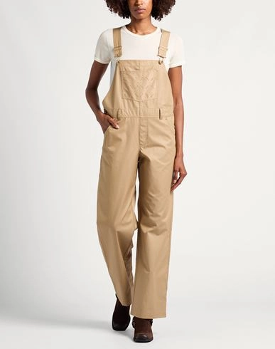 Herno Cotton Twill Overalls With Embroidered Logo