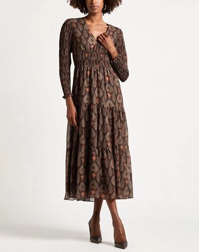 Antik Batik Floral Print Chiffon Maxi Dress