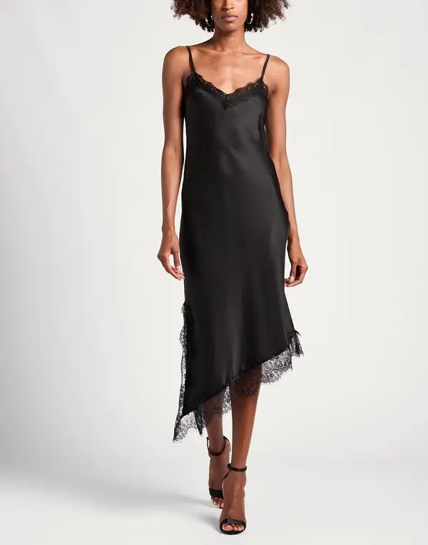 OLTRE Maxi Dress Size Polyester, Elastane