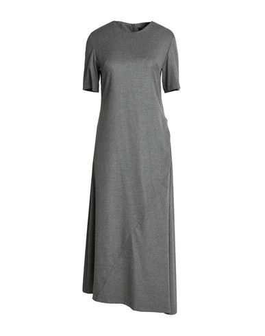 KAOS Twill Stretch Maxi Dress - Grey