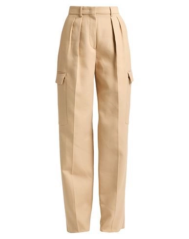 Sportmax Pants Camel Size Cotton, Viscose - Beige