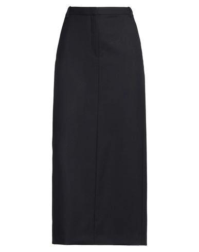Theory Midi Skirt Midnight Size Wool, Polyester, Viscose, Elastane - Blue