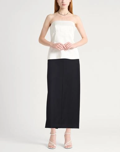 Theory Midnight Wool Blend Pencil Skirt