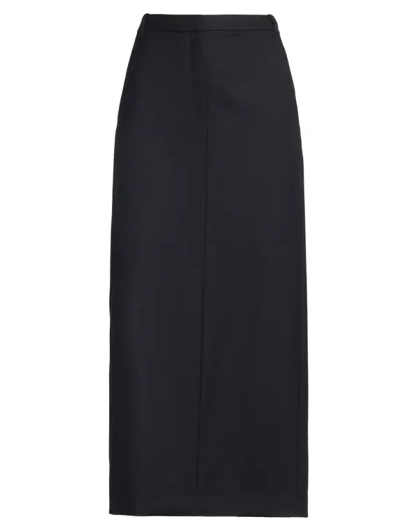 Theory Midnight Wool Blend Pencil Skirt