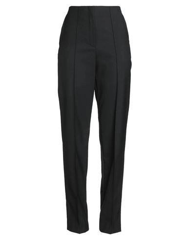 SEMICOUTURE Pants Ivory Size Polyester, Virgin Wool, Elastane - Black