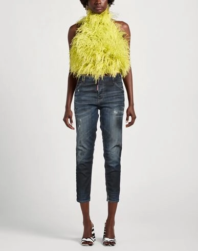 Dsquared2 Cotton Elastane Tapered Jeans