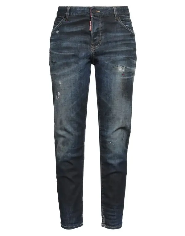 Dsquared2 Cotton Elastane Tapered Jeans