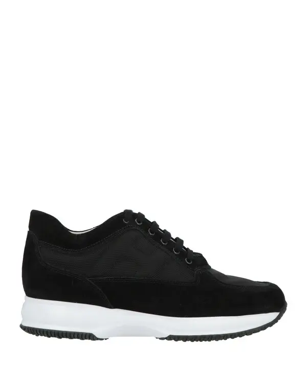 Hogan Leather And Textile Fiber Low-top Sneakers