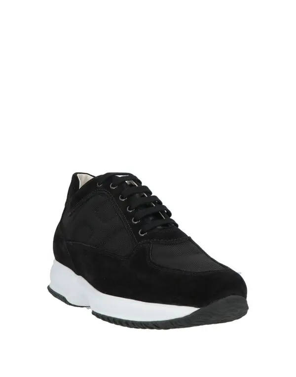 Hogan Leather And Textile Fiber Low-top Sneakers
