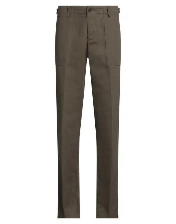 JACOB COHЁN Military Cotton Gabardine Trousers