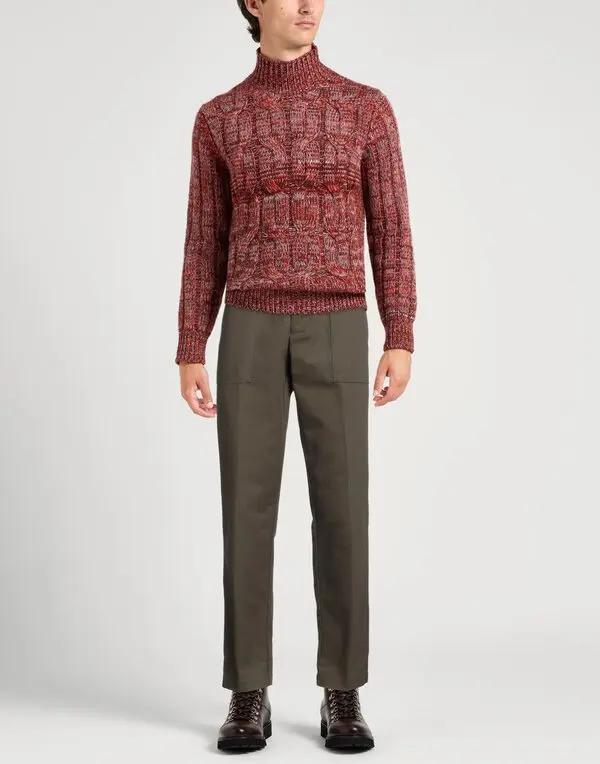 JACOB COHЁN Military Cotton Gabardine Trousers