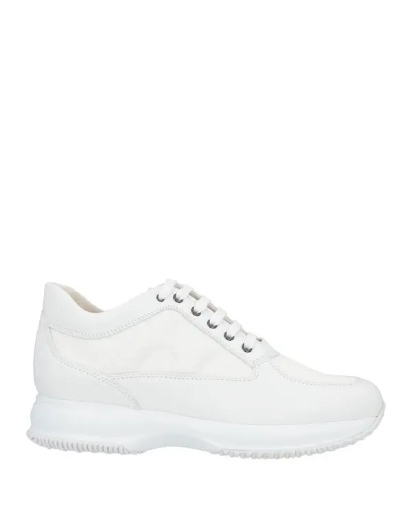 Hogan Leather And Textile Fiber Low-top Sneakers