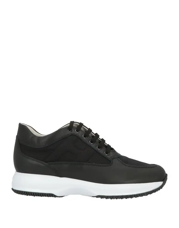 Hogan Leather And Technical Fabric Low-top Sneakers