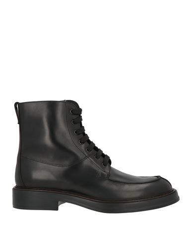 TOD'S Ankle Boots Size Leather - Black