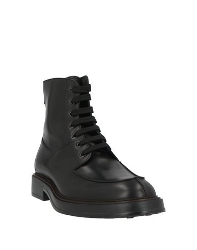 TOD'S Leather Ankle Boots With Kitten Heel