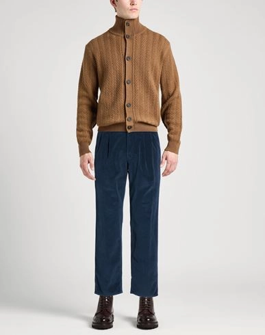 Incotex Corduroy Cotton Elastane Trousers - Navy