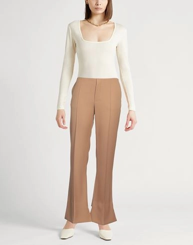 Chloé Virgin Wool Crepe Bootcut Trousers