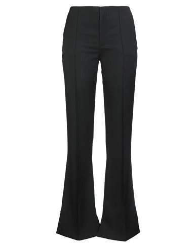 Chloé Pants Camel Size Virgin Wool - Black