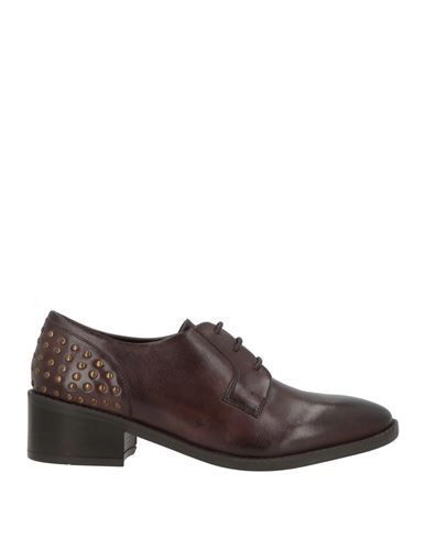 CAFÈNOIR Lace-up Shoes Dark Size Leather - Brown