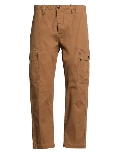Incotex Pants Camel Size Cotton, Wool