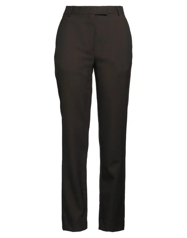 Officine Générale Dark Virgin Wool Straight-leg Pants