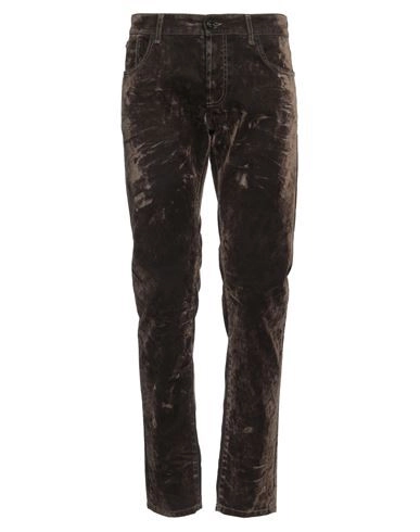 MESSAGERIE Flag Pants Size Cotton, Viscose, Elastane - Green