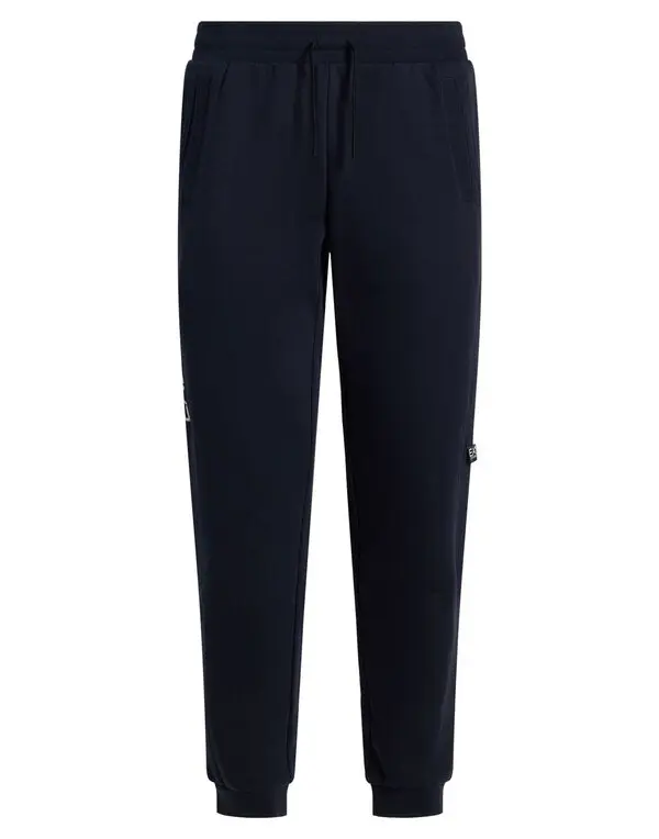 EA7 Pants Size Cotton, Polyester, Elastane - Blue