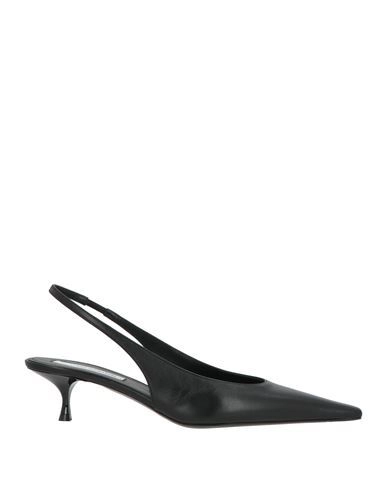 Victoria Beckham Calfskin Slingback Pumps - Black