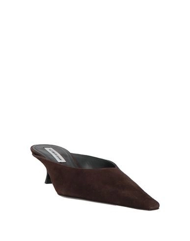 Victoria Beckham Suede Mules - Brown