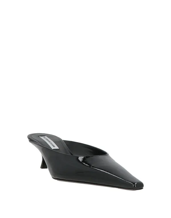 Victoria Beckham Pointed Toe Mules - Black