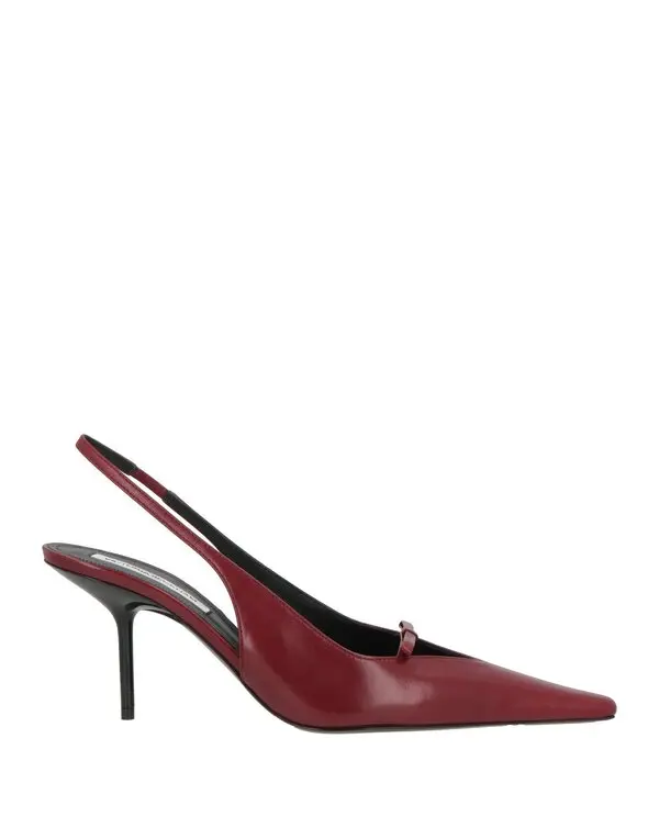 Victoria Beckham Kidskin Slingback Pumps - Red