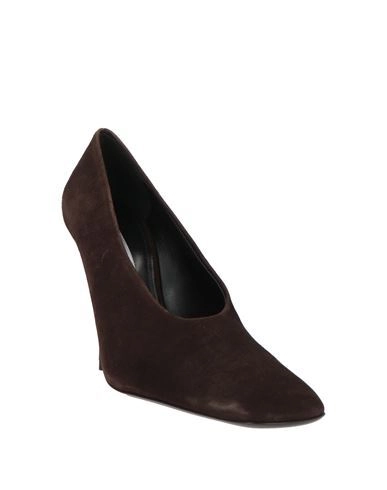 Victoria Beckham Chocolate Suede Stiletto Pumps