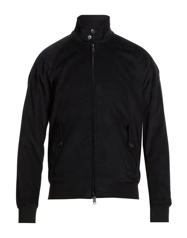 BARACUTA Jacket Size Cotton - Black