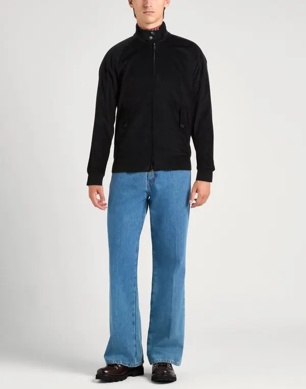 BARACUTA Jacket Size Cotton - Black