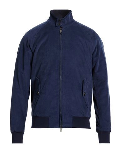 BARACUTA Cotton Harrington Jacket - Navy