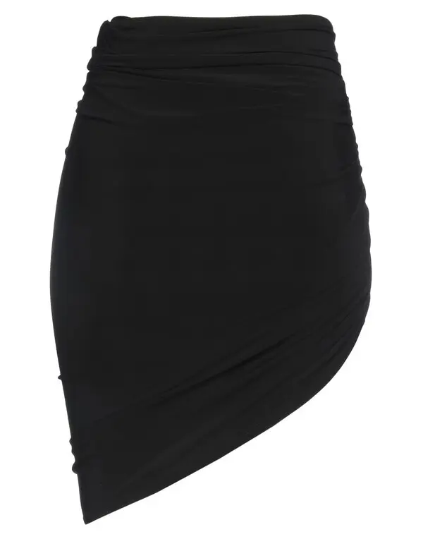 Jacquemus Asymmetric Gathered Midi Skirt