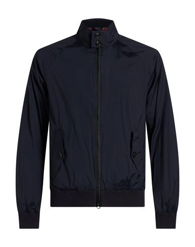 BARACUTA Harrington Jacket In Military Nylon And Polyurethane - Navy