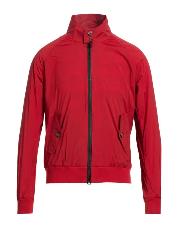 BARACUTA Jacket Military Size Nylon, Polyurethane - Tomato Red