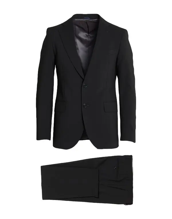 TOMBOLINI Suit Size Polyester, Wool, Elastane