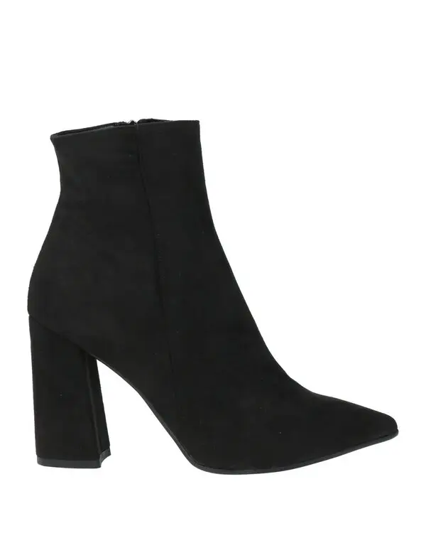 NILA & NILA Synthetic Pointed Toe Block Heel Ankle Boots