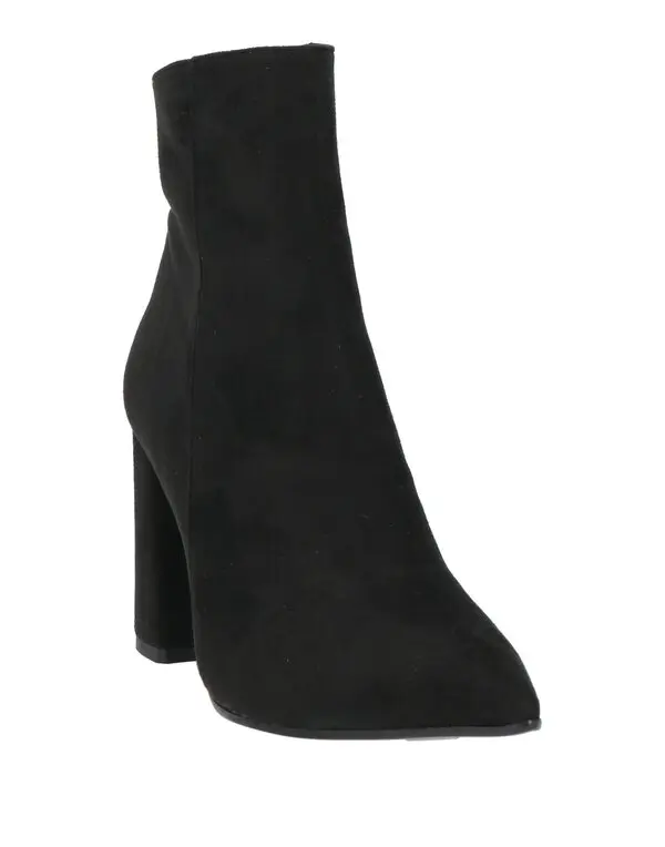 NILA & NILA Synthetic Pointed Toe Block Heel Ankle Boots
