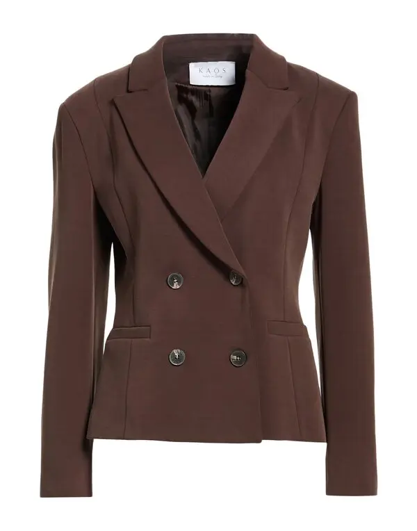 KAOS Blazer Dark Size Modal, Polyester - Brown