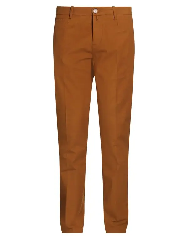 JACOB COHЁN Pants Camel Size Cotton, Elastane