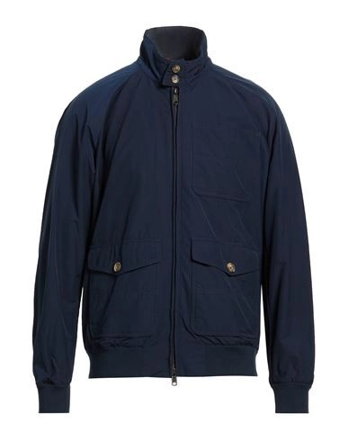 BARACUTA Jacket Size Cotton, Polyester - Navy