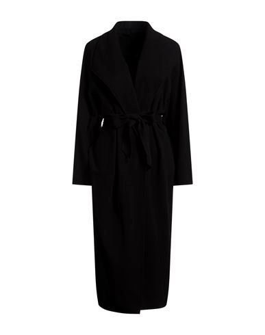 CARLA G. Coat Size Wool, Polyamide - Black