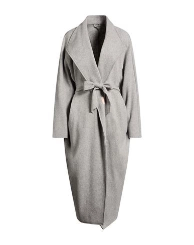 CARLA G. Coat Size Wool, Polyamide - Grey