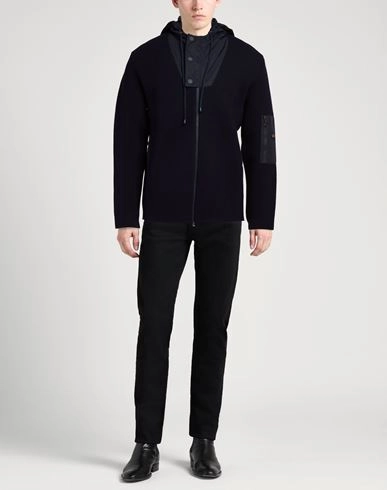 Paul & Shark Jacket Midnight Size Virgin Wool, Polyamide, Elastane