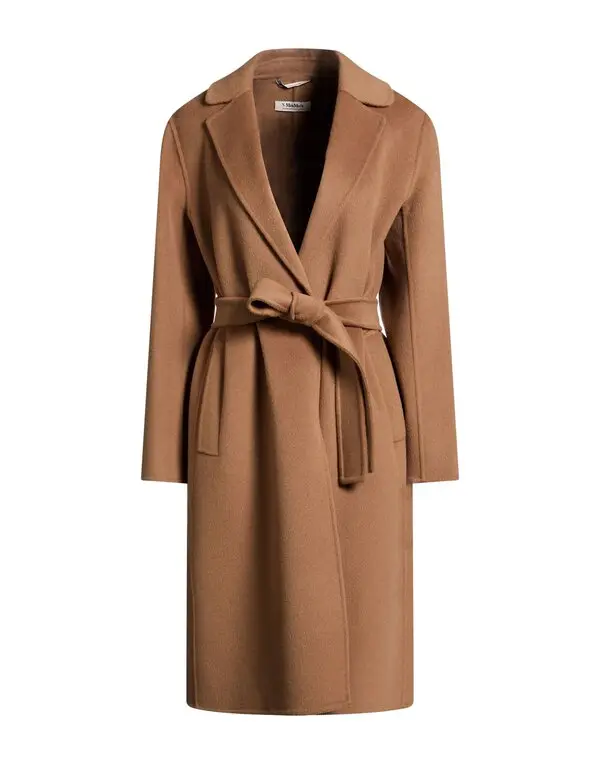 Max Mara Virgin Wool Belted Coat